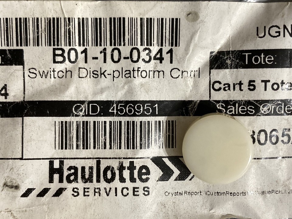 Biljax Haulotte B01-10-0341 Switch Disk Platform Control | eBay