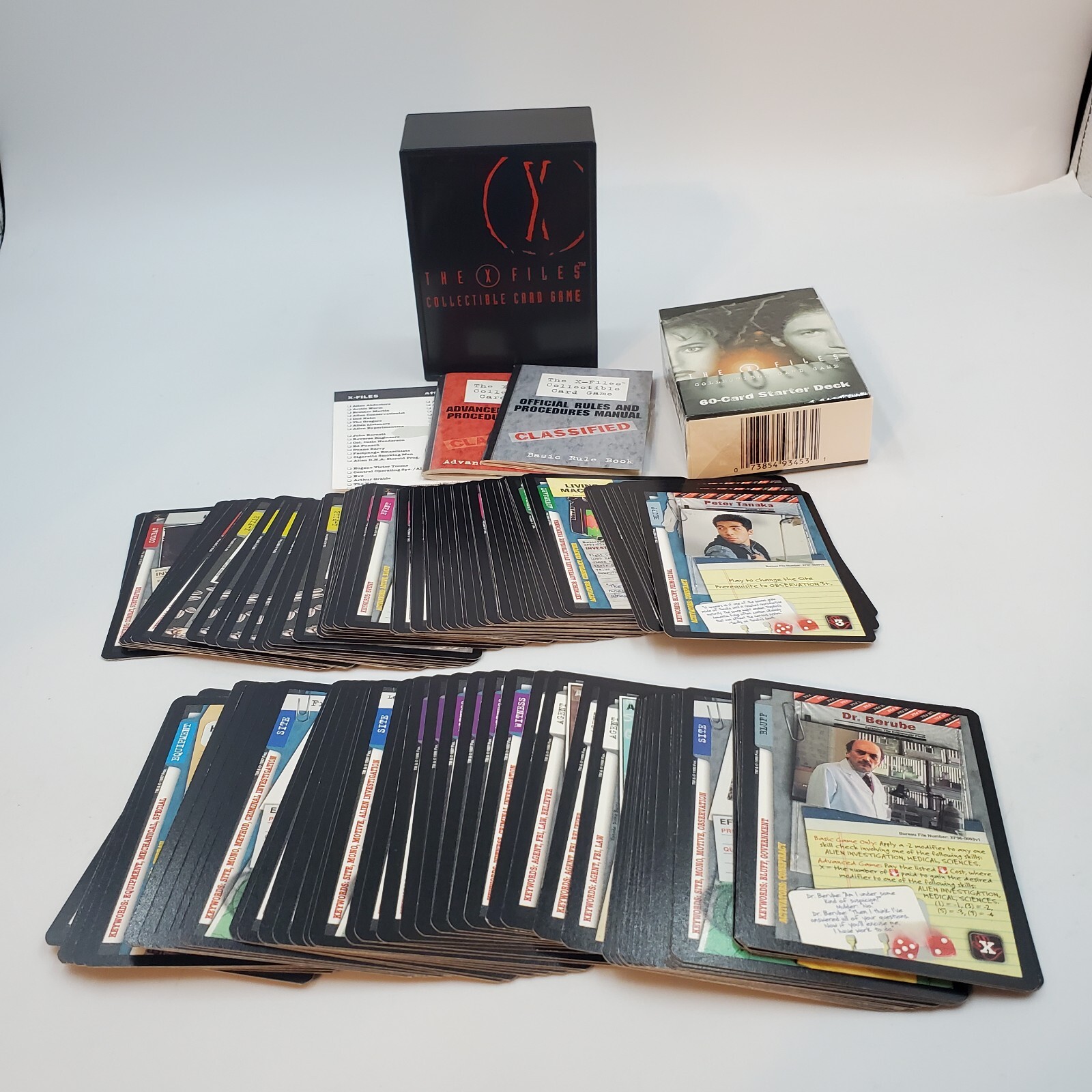 The X-Files Collectible Card Game Starter Kit Plus 50 Cards | eBay