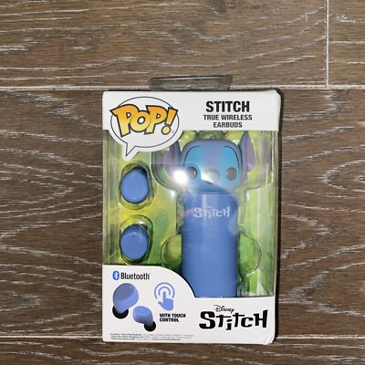FUNKO POP STITCH BLE WIRELESS EAR BUDS DISNEY BLUETOOTH EARBUDS | eBay