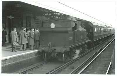 LSWR Class 02 Loco 30199 in BR Livery at Kingston, PC size Repro Photo ...
