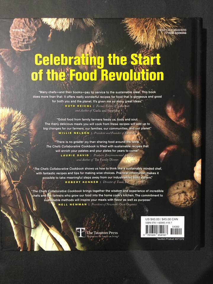 The Chefs Collaborative Cookbook : Local, Sustainable, Delicious ...