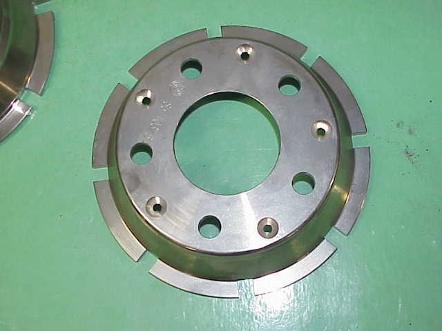 2 NEW Brembo Racing 85.1037B Nickel Plated 5 x 5 Brake Rotor Hats ...