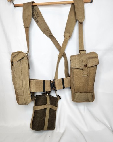 Vintage P37 Webbing WW2 British/Canadian Web Gear Bundle | eBay