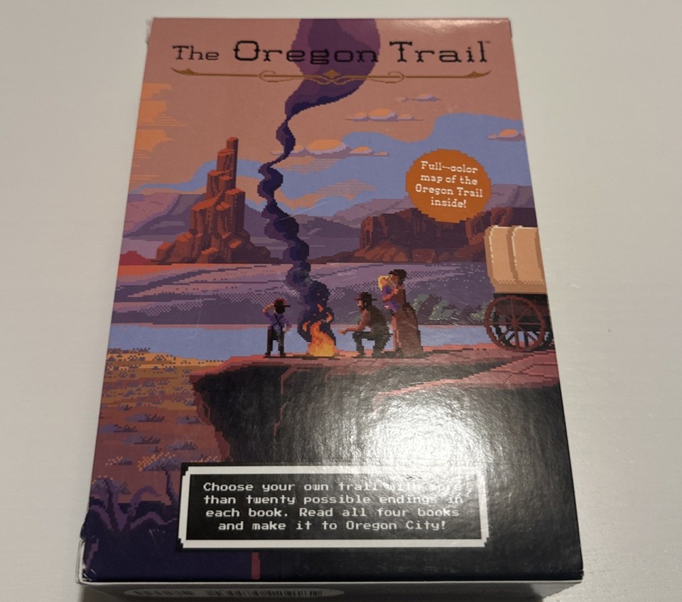 The Oregon Trail Book Set (4 Books) – Wiley – Complete Series Nostalgia ...