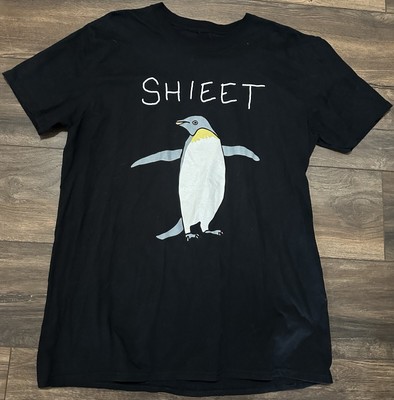 XD Reckful Shieet Penguin Black T-Shirt Size - XL | eBay