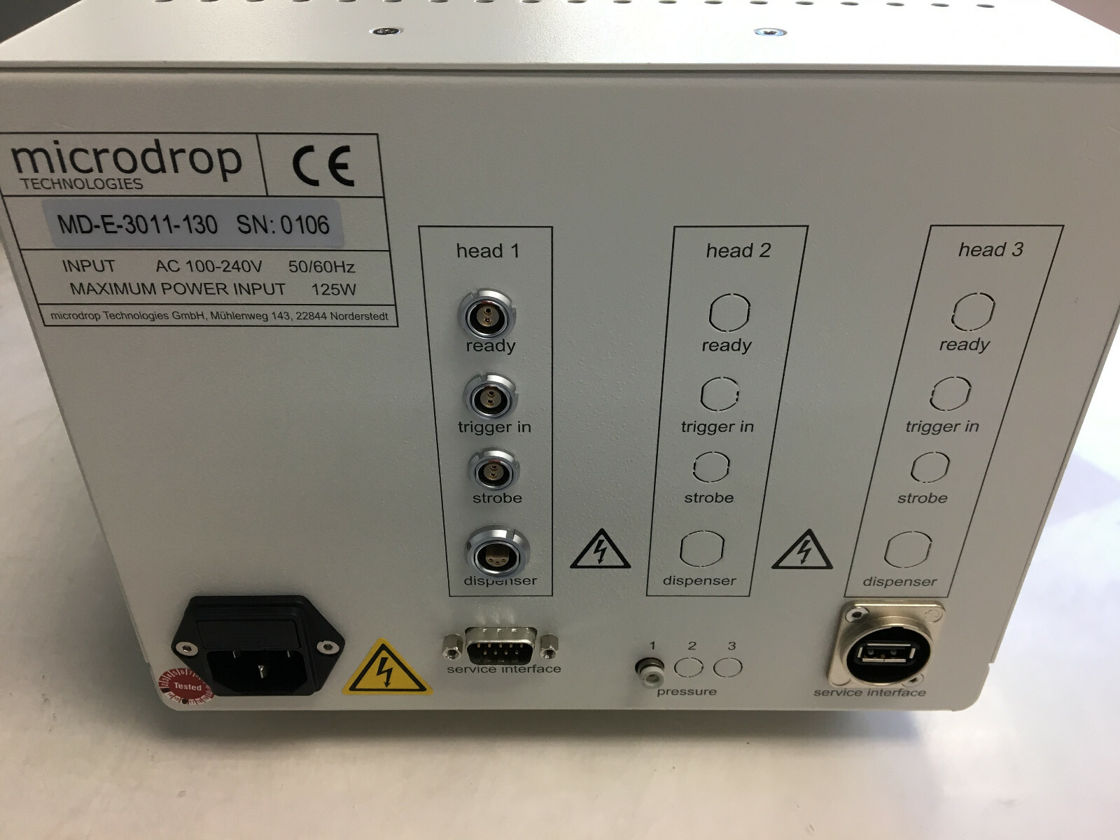 MicroDrop Technologies MD-E-3011-130 Dispenser *USED* | eBay