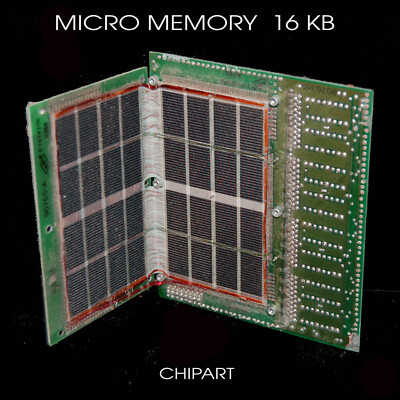 Micro Memory 16KB ferrite memory assembly | eBay
