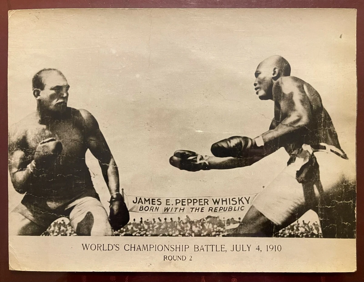 Jack Johnson Boxer Poster