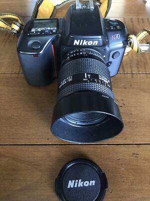 Vtg Nikon N70 35mm Film Camera Nikkor Lens 35-105mm 18208017935| eBay