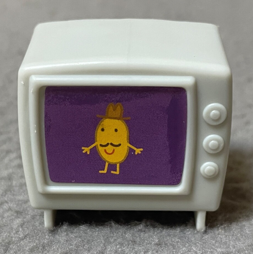 Peppa Pig Mr. Potato Figure TV House Playset Accessory Television 2003 ...