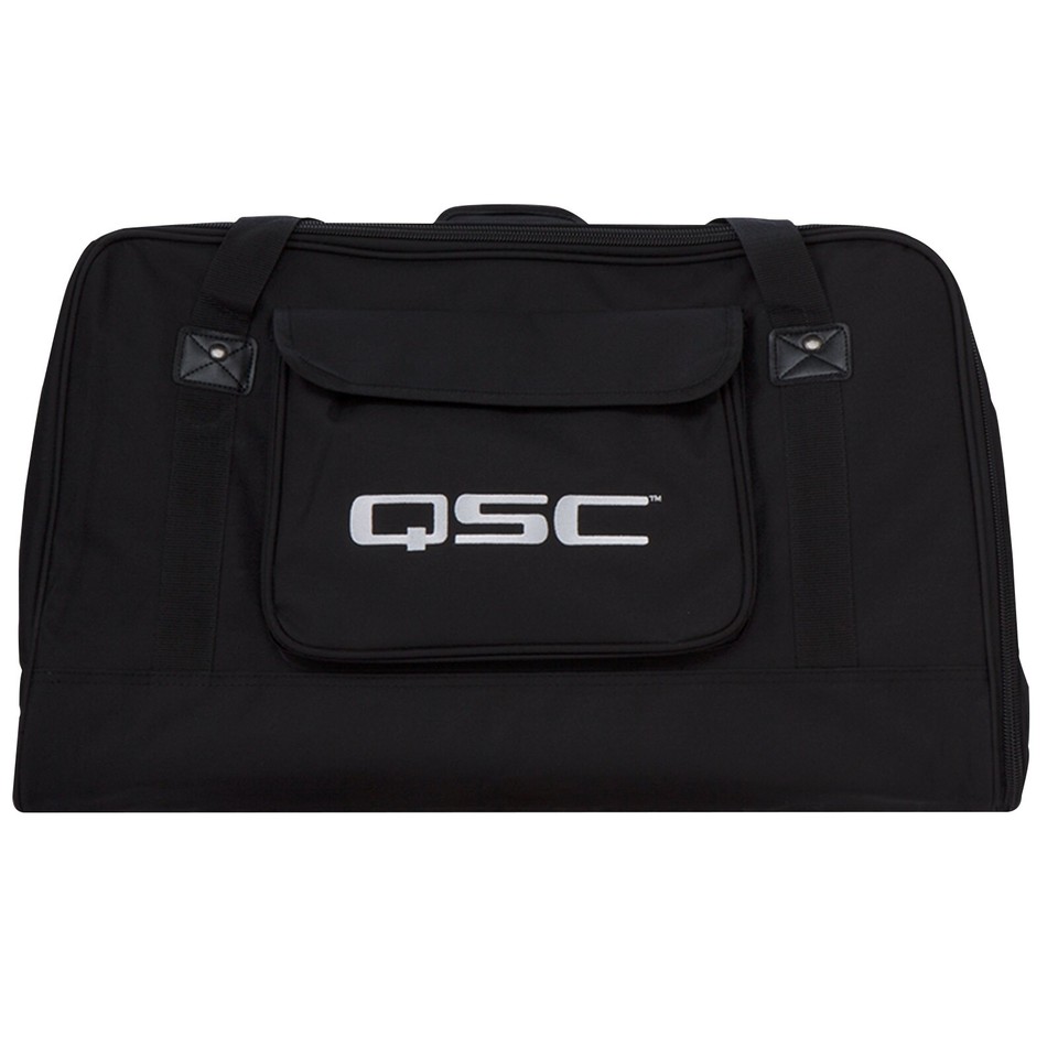 QSC Heavy-Duty Padded Tote DJ Equipment Single Carrying Bag Case fits ...