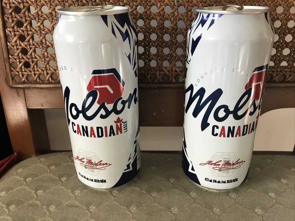Lot of 2 Toronto Maple Leafs Hockey Empty Beer Cans Old Logo | eBay