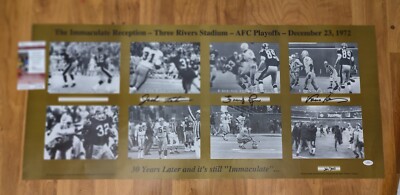 The Immaculate Reception - Three Rivers Stadium - AFC Playoffs - Dec 23 ...