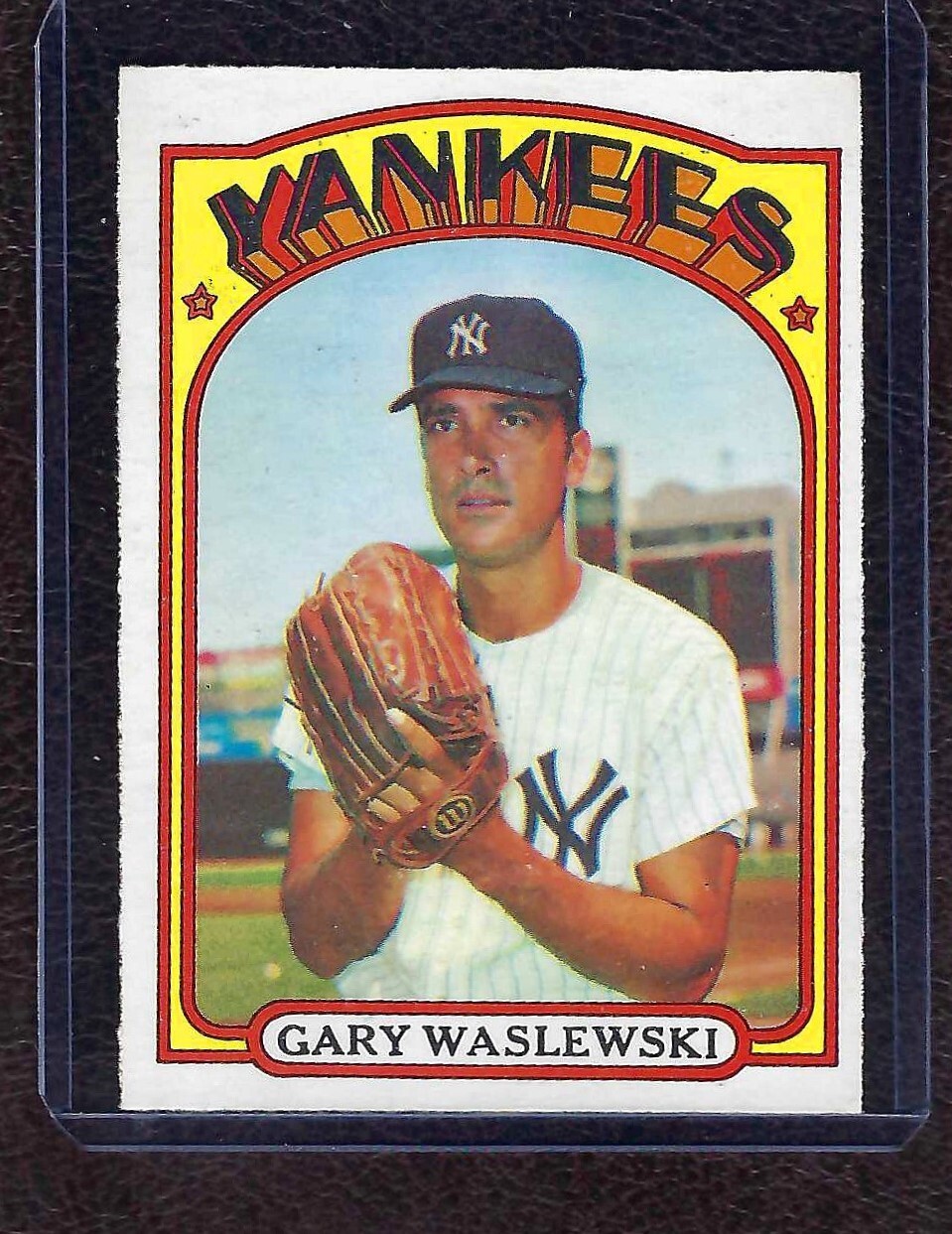 1972 O-Pee-Chee, OPC, Baseball #109 Gary Waslewski, New York Yankees ...
