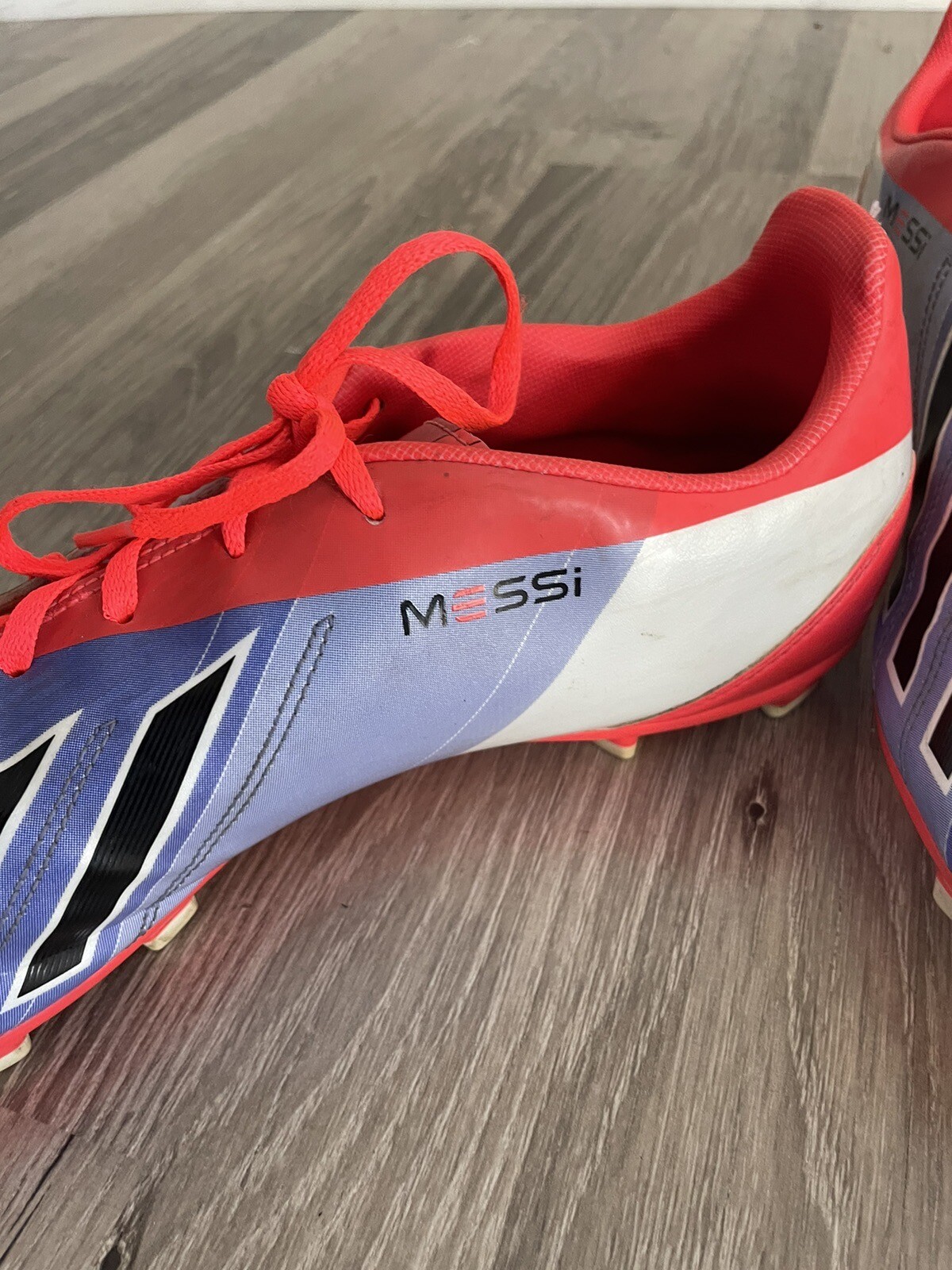 adidas Messi F10 Indoor Soccer Shoes Turbo / Black / White G97725 US 12 ...