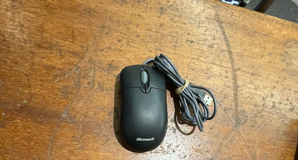 Computer Microsoft Basic Optical Mouse V2.1 USB Model 1094 | eBay
