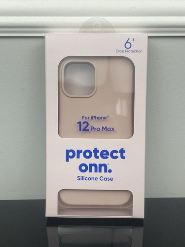 ONN Silicone Phone Case for iPhone 12 Pro Max Light Pink 681131359122| eBay