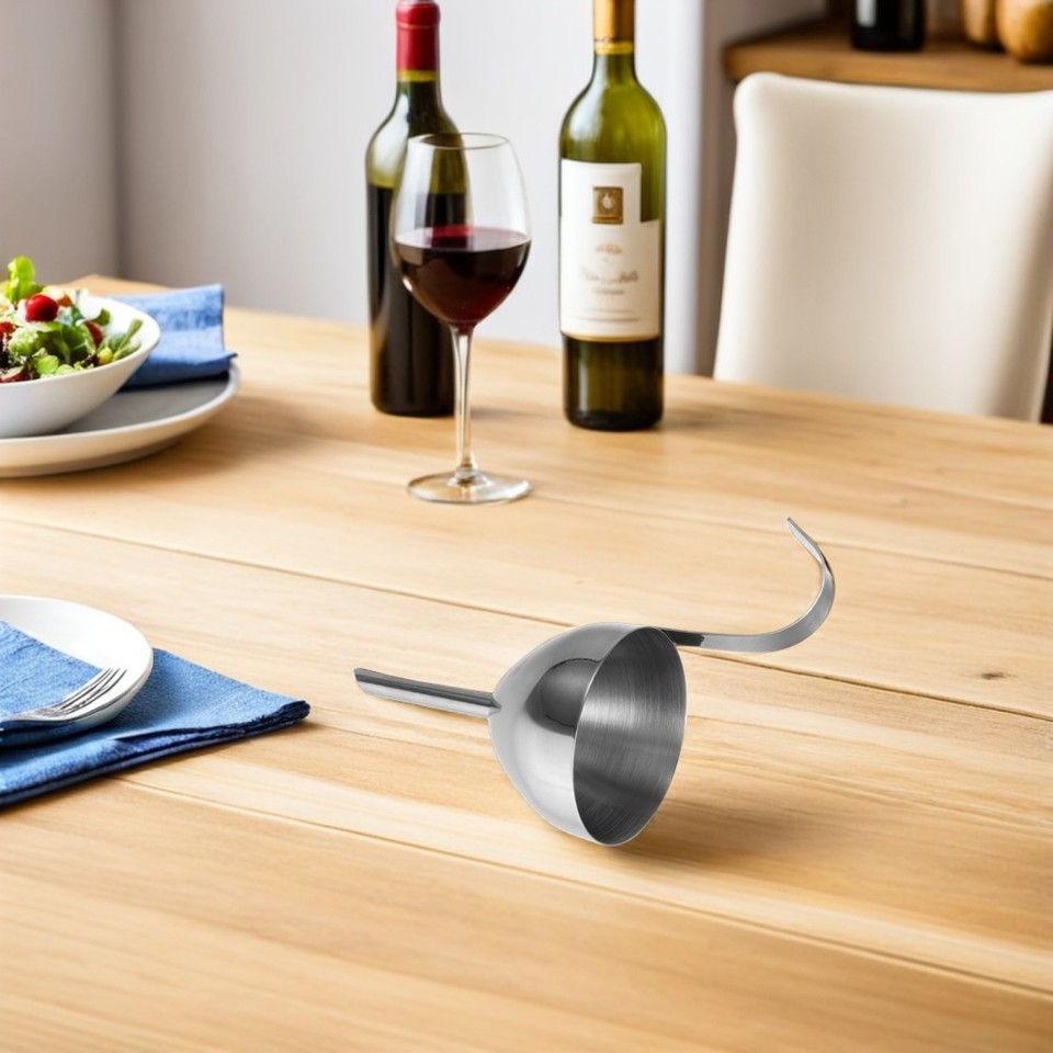 Stainless Steel Wine Funnel Small Kitchen Funnels for Metal Flask ...