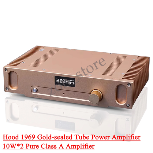 Hood 1969 10W*2 Gold Seal Small Class a HIFI Power Amplifier Complete ...