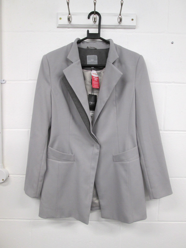 NEXT Tailoring Grey Smart Blazer Jacket Ladies Size UK 14 BNWT | eBay
