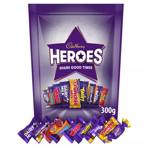 Cadbury Heroes Chocolate Box Cadbury Heroes Chocolate Tub Cadbury ...