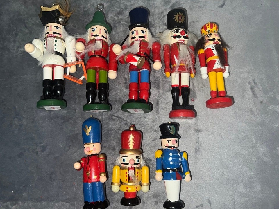 Vintage Christmas Snowman Nutcracker Decor, Huge Retro Holiday Display ...