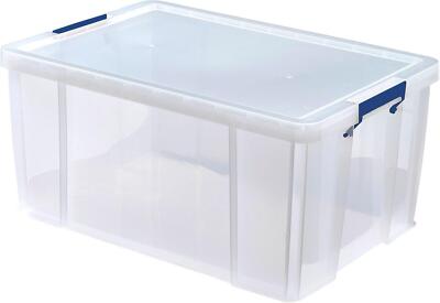 Plastic Storage Box with Lids 2 x 70L BANKERS BOX ProStore Strong Boxes ...