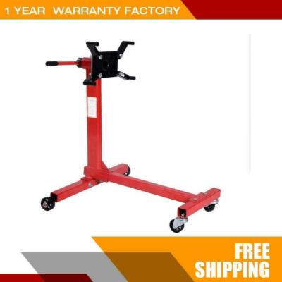 AUTOMOTIVE PITTSBURGH ENGINE MOTOR STAND 1000LBS CAPACITIY ROTARY STEEL ...