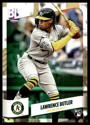 2024 Topps Big League 104 Lawrence Butler Oakland Athletics Rookie Card ...