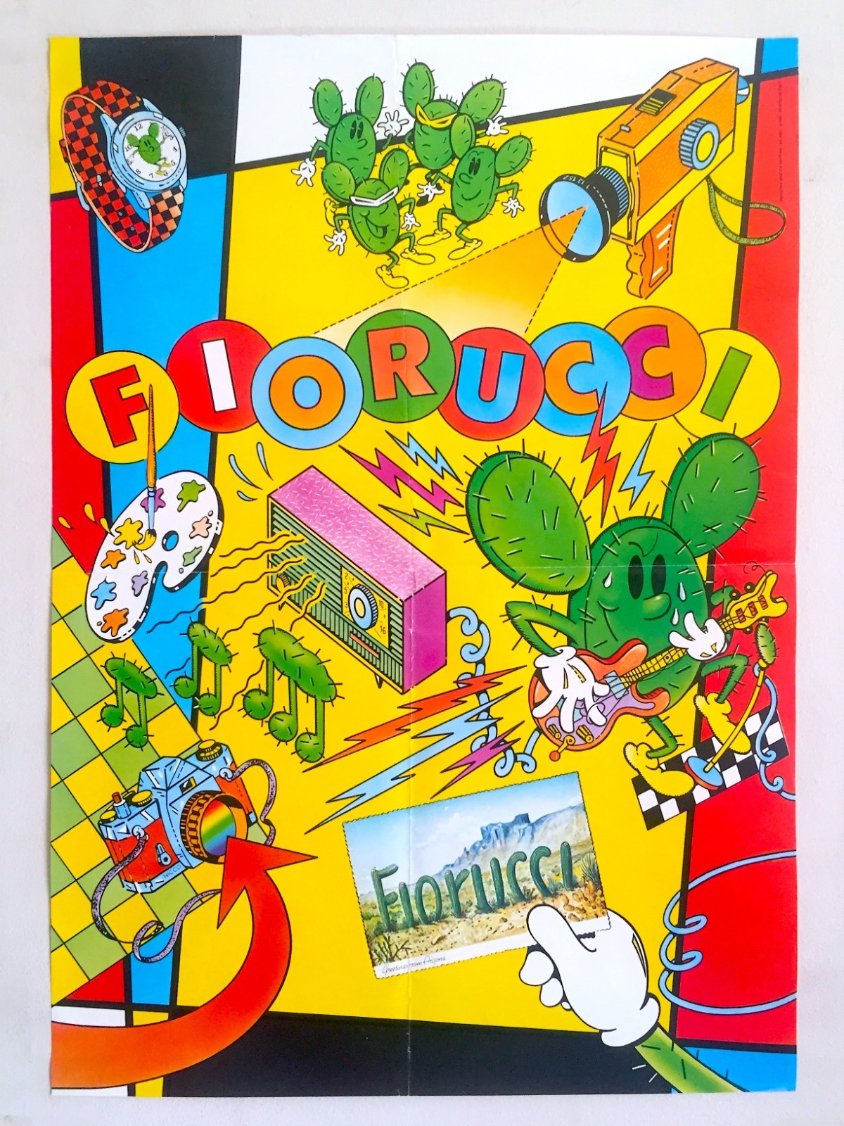 ORIGINAL VINTAGE 1981 RARE FIORUCCI " ARIZONA " NEW WAVE ITALIAN ...