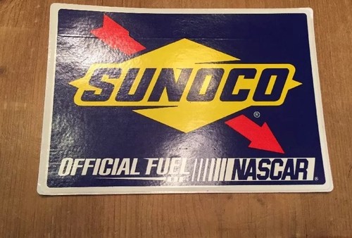 SUNOCO RACING FUEL OFFICIAL FUEL OF NASCAR DECAL STICKER | eBay