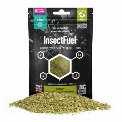 Arcadia Earth Pro Insect Fuel 50g Insect Gutload Food Locust Cricket ...