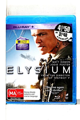 Elysium (Blu-ray 2013) 9317731101601 | eBay
