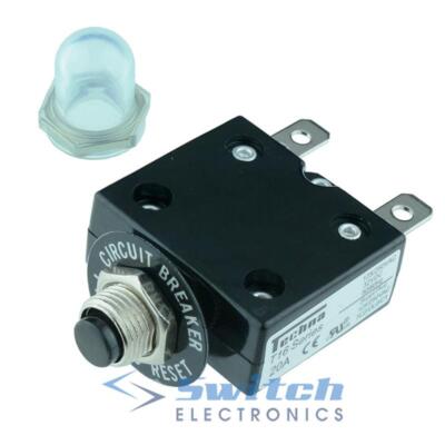 3A to 35A T16 Thermal Circuit Breaker 250V Techna | eBay