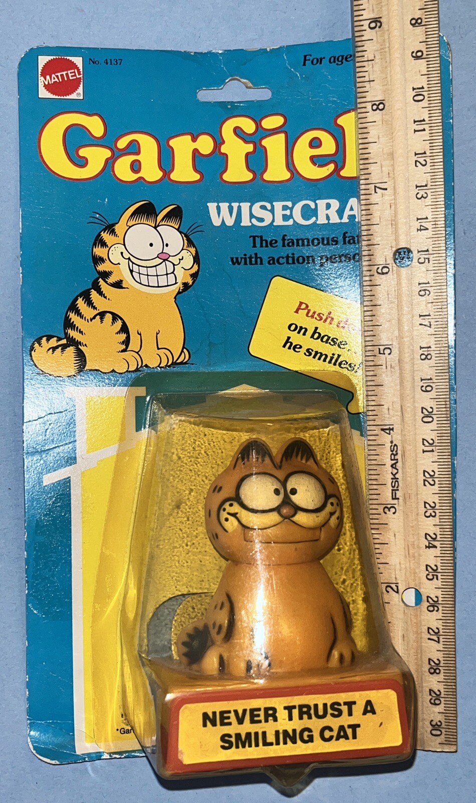 Garfield Wisecracks Smiles Factory Sealed 1982 Mattel | eBay
