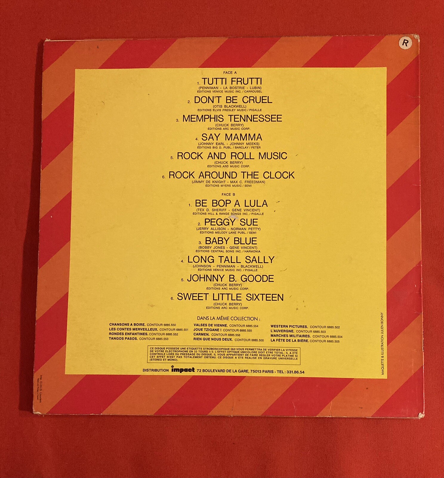 Rock Team Rock and Roll Tutti Frutti 6885506 France Vg- Vinyl 33T LP | eBay