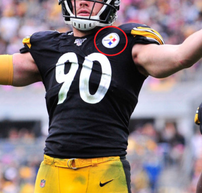 2023 SEASON PITTSBURGH STEELERS TEAM LOGO Three Diamonds CIRCLE PATCH ...