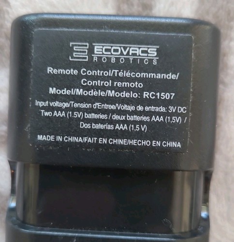 Ecovacs Robotics, RC1507 Remote Control for Deebot N79 N79S N79W M80 ...