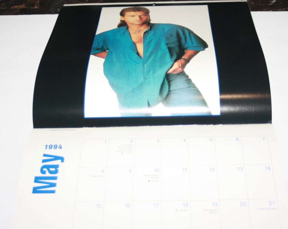 Vintage Billy Ray Cyrus 1994 Wall Calendar 11.5" x 11.5" New Unsealed ...