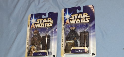 Star Wars J'quille and Tanus Spijek - Saga collection ROTJ action ...