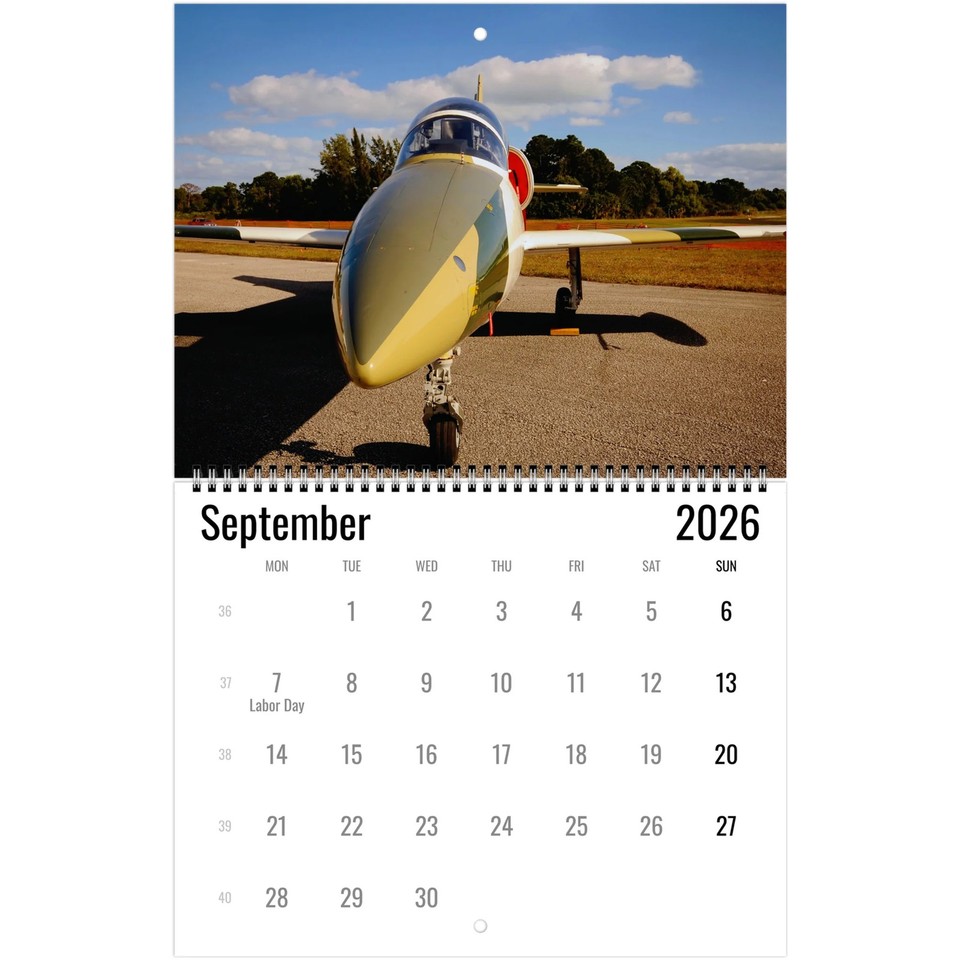 Military Jet Wall Calendar 2026 | eBay