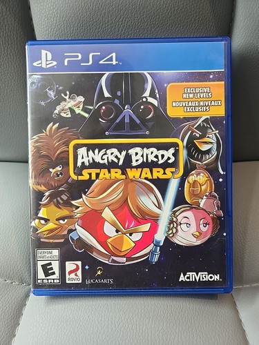 Angry Birds Star Wars Sony PlayStation 4 PS4 2013 In Case No Manual ...