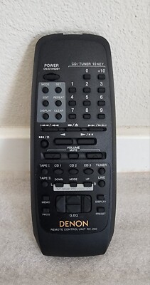 Denon Remote Control RC-200 | eBay