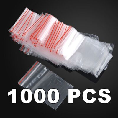 1000pcs Lot Small 40mm x 60mm ZIP Lock Poly bags 4x6cm 40.60 1000x 1000 ...