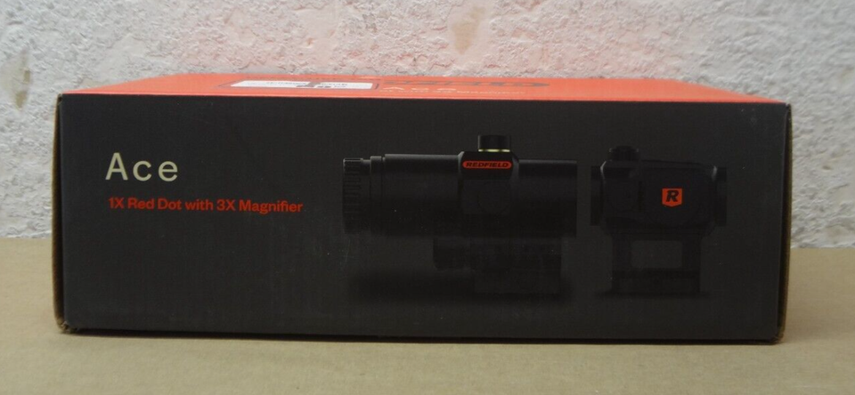 Redfield ACE Red Dot Sight With 3x Magnifier 164851 | eBay