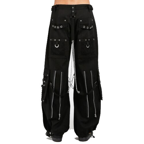 Men's Black The Goth Dark Cyber Ultra Punk Monster Rings Pants | eBay