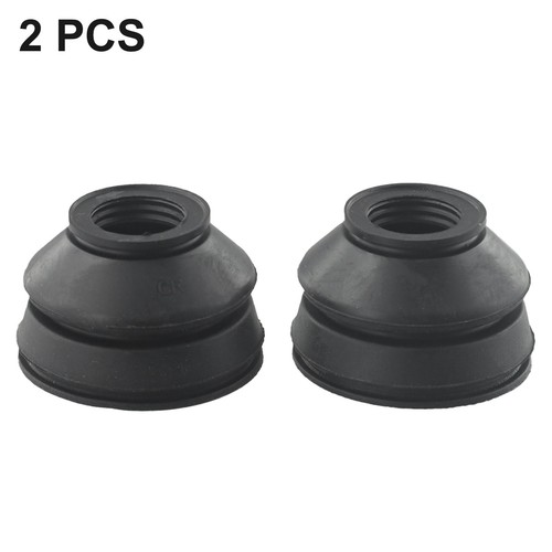 2X Black Dust Boot Covers Rubber Track Rod End And Ball Joint Boots ...