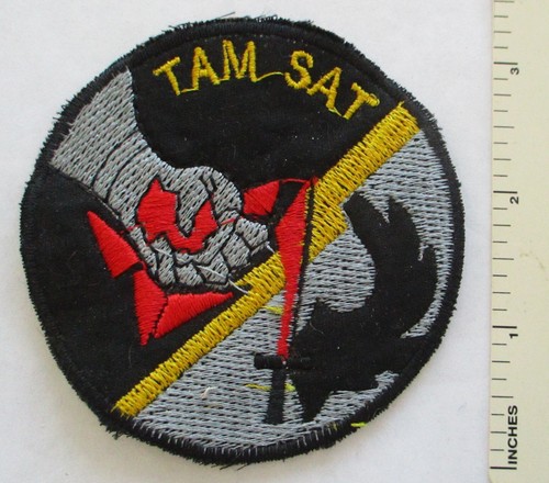 ARVN AIRBORNE SPECIAL FORCES TAM SAT PATCH Made in Asia for Vietnam War ...