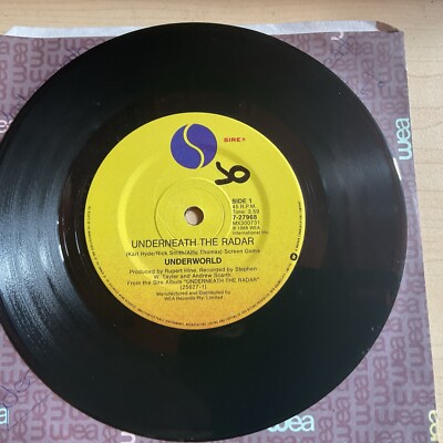 Underworld Underneath The Radar 7inch. Vinyl single. 45RPM | eBay