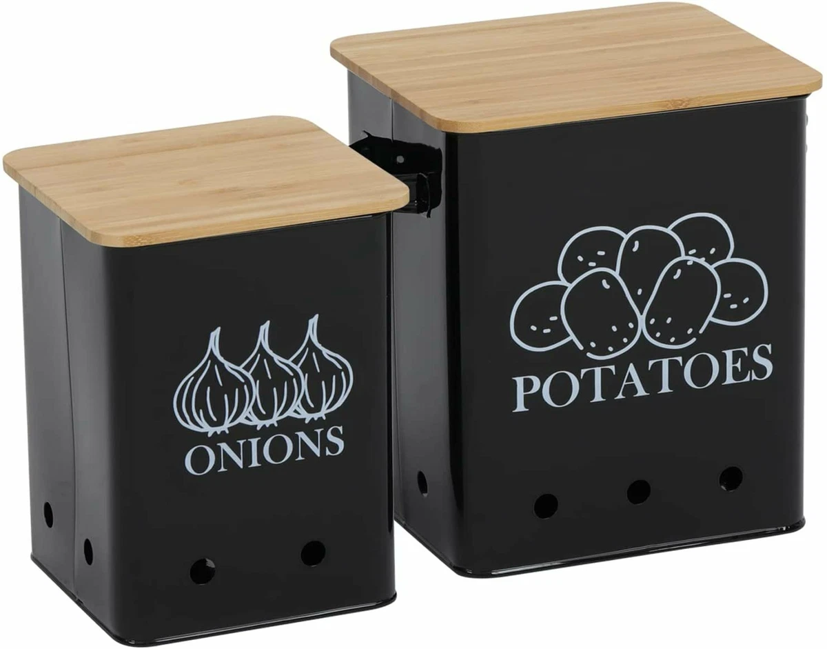 Vegetable Wooden Kitchen Containers